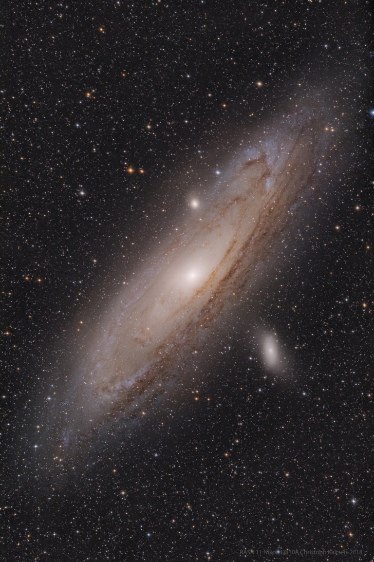 M31 aufgenommen mit Celestron RASA 11 f2.2 - Christoph Kaltseis - Blog