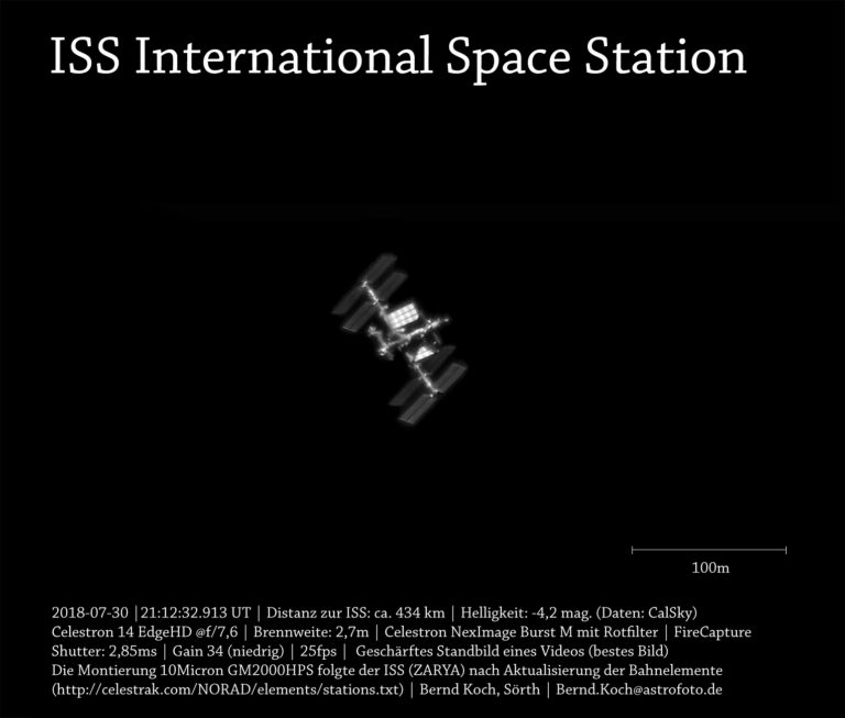 ISS Animation aufgenommen mit C14 EdgeHD und NexImage Burst M - Bernd Koch - Blog